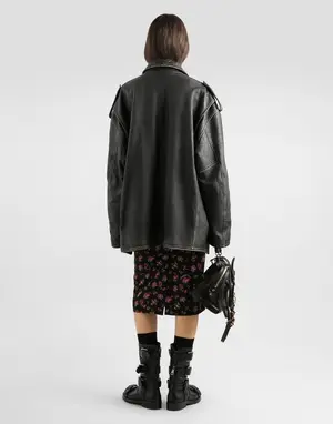 Dolce & Gabbana Floral Print Straight Skirt