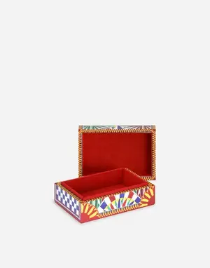 Dolce & Gabbana Small Decorated Plexiglass Box Decorative Boxes