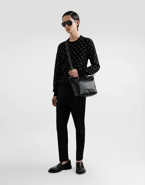 Dolce & Gabbana Small Calfskin Shopper Shoppers