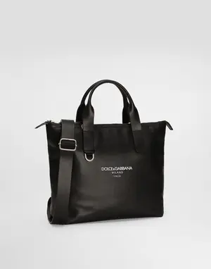Dolce & Gabbana Small Calfskin Shopper Shoppers