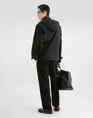 Dolce & Gabbana Quilted Nylon Down Jacket - Black