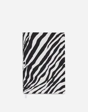 Dolce & Gabbana Medium Blank Notebook Leather Cover Notebooks - Multicolor