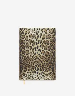 Dolce & Gabbana Medium Blank Notebook Leather Cover Notebooks - Multicolor