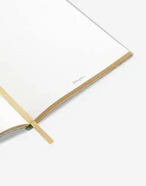 Dolce & Gabbana Large Blank Notebook Leather Cover Notebooks - Multicolor