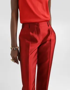 Dolce & Gabbana Mikado Trousers Pants And Shorts