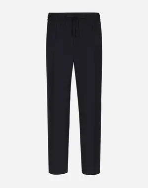 Dolce & Gabbana Twill Jogging Pants Pants And Shorts - Blue