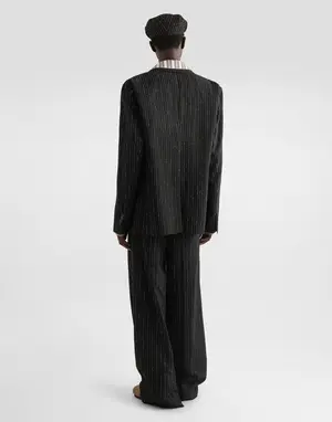Dolce & Gabbana Striped Poplin Trousers