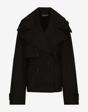 Dolce & Gabbana Giubbotto Coats And Jackets - Black