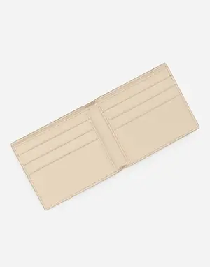 Dolce & Gabbana Dg Logo Bifold Wallet Wallets And Small Leather Goods - Beige
