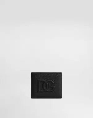 Dolce & Gabbana Dg Logo Bifold Wallet Wallets And Small Leather Goods - Black