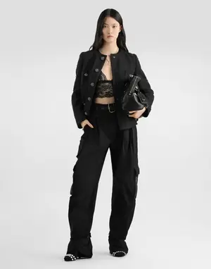 Dolce & Gabbana Rachel Basketweave Jacket Blazers