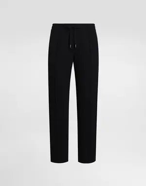 Dolce & Gabbana Jersey Jogging Trousers Pants And Shorts - Blue