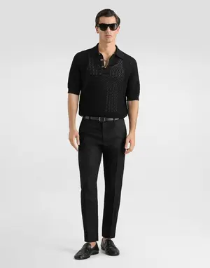 Dolce & Gabbana Viscose Tailored Trousers