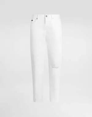 Dolce & Gabbana Five-pocket Loose Jeans - Multicolor