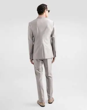 Dolce & Gabbana Deconstructed Double-breasted Wool And Silk Suit Suits And Blazers