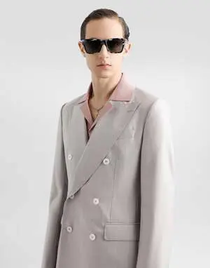 Dolce & Gabbana Deconstructed Double-breasted Wool And Silk Suit Suits And Blazers