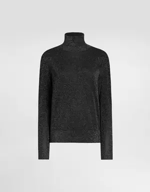 Dolce & Gabbana Metallic Viscose Pullover Sweaters And Cardigans - Multicolor
