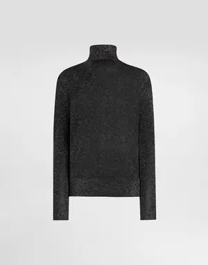 Dolce & Gabbana Metallic Viscose Pullover Sweaters And Cardigans