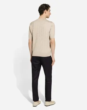 Dolce & Gabbana Tailored Wool Flannel Trousers - Blue