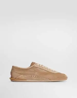 Dolce & Gabbana Suede Lipari Lace-ups - Beige