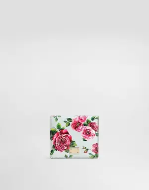Dolce & Gabbana Polished Calfskin Wallet Wallets And Small Leather Goods - Print
