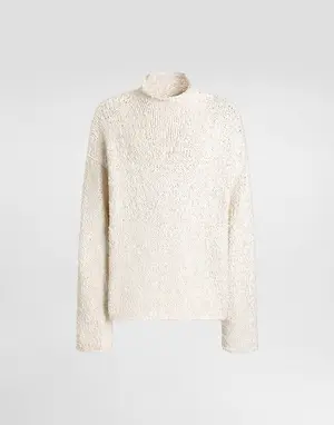 Dolce & Gabbana Cotton-blend Pullover Sweaters And Cardigans - White