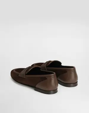 Dolce & Gabbana Split Calfskin Slipper Drivers - Brown