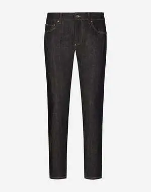Dolce & Gabbana Slim-fit Stretch Denim Jeans Denim Multi-colored - Multicolor