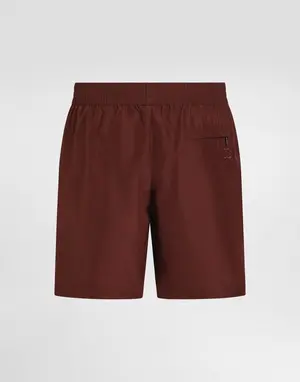 Dolce & Gabbana Boxer Medio Beachwear Burgundy
