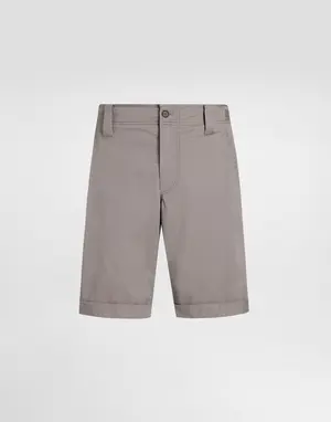 Dolce & Gabbana Cotton Bermuda Shorts Pants And Shorts Gray - Grey