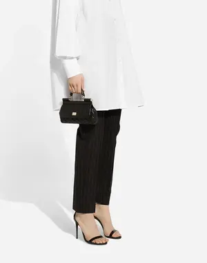 Dolce & Gabbana Small Sicily Handbag Handbags Leather