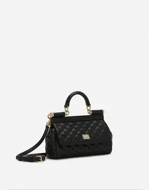 Dolce & Gabbana Small Sicily Handbag Handbags Leather