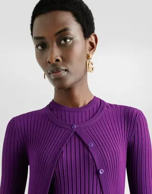 Dolce & Gabbana Viscose Cardigan Sweaters And Cardigans - Purple