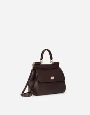 Dolce & Gabbana Borsa A Mano Handbags Burgundy - Bordeaux