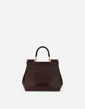 Dolce & Gabbana Borsa A Mano Handbags Burgundy - Bordeaux