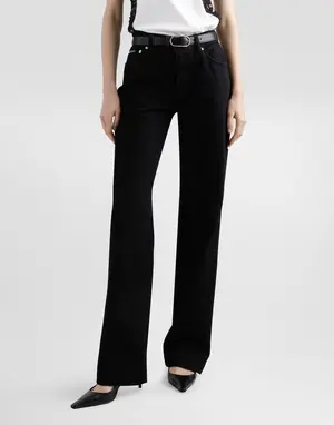 Dolce & Gabbana Loose Denim Jeans With Pressed Pleat Denim And Jeans Multi-colored