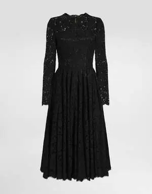 Dolce & Gabbana Lace Dress Dresses - Black