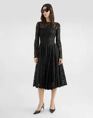Dolce & Gabbana Lace Dress Dresses - Black