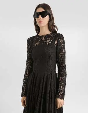 Dolce & Gabbana Lace Dress Dresses - Black