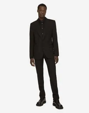 Dolce & Gabbana Stretch Wool Martini-fit Suit Suits And Blazers Wool