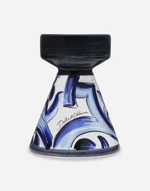 Dolce & Gabbana Ceramic Candle Holder Small Candle Holder - Multicolor