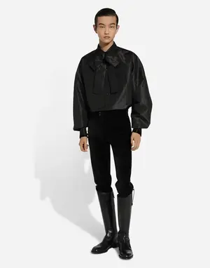 Dolce & Gabbana Super-oversize Silk Shirt Shirts