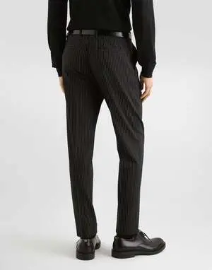 Dolce & Gabbana Wool Pinstripe Trousers