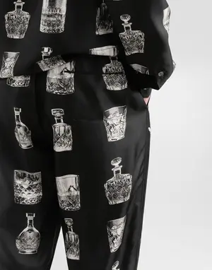 Dolce & Gabbana Silk Pyjama Pants