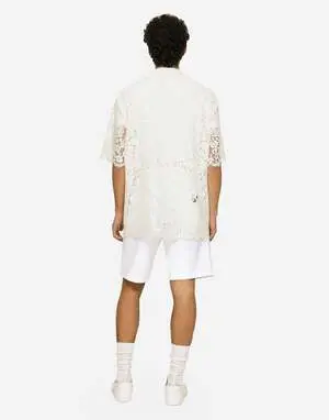 Dolce & Gabbana Lace Hawaiian Shirt Shirts Lace