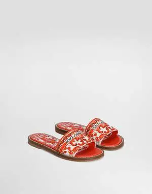 Dolce & Gabbana Ciabatta Flat Shoes