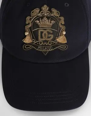Dolce & Gabbana Cotton Baseball Hat Scarves And Silks
