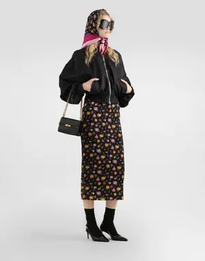 Dolce & Gabbana Nylon Gabardine Jacket Coats And Jackets