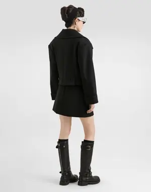 Dolce & Gabbana Double Crêpe Basque Skirt Skirts