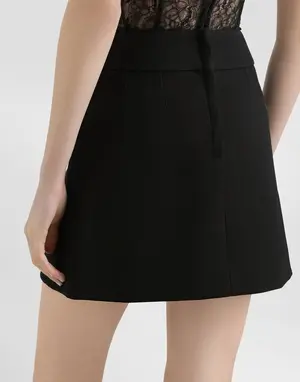Dolce & Gabbana Double Crêpe Basque Skirt Skirts